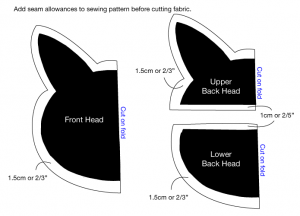 Free Sewing Pattern: Studio Ghibli Kiki's Delivery Service Jiji Cat ...