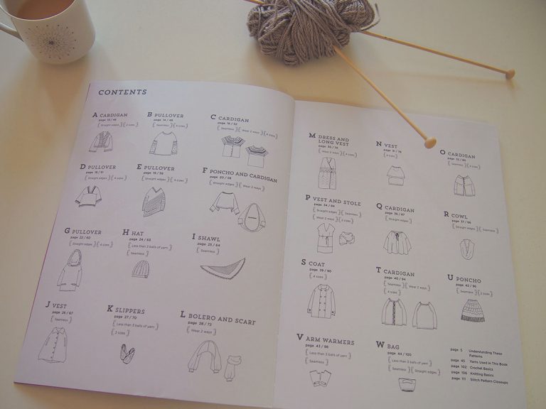 Japanese Knitting Patterns in English: Book Review + Giveaway - Sew in Love