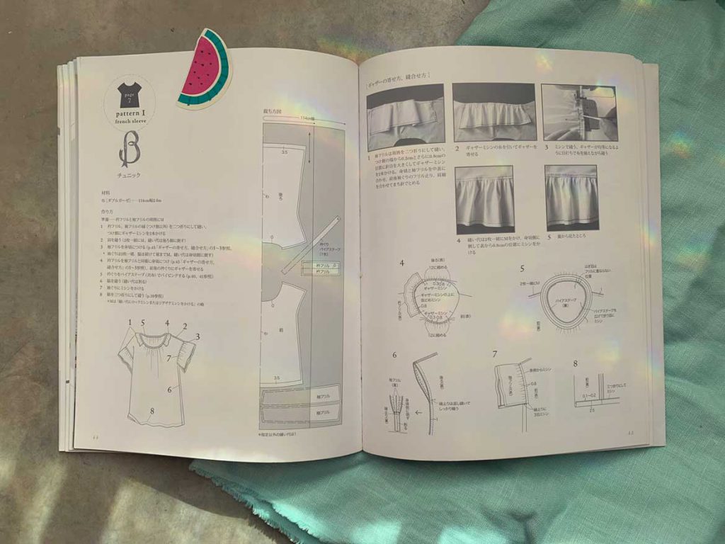 Simple Linen Dress from Japanese Sewing Pattern: Sweet Dress Book - Sew ...