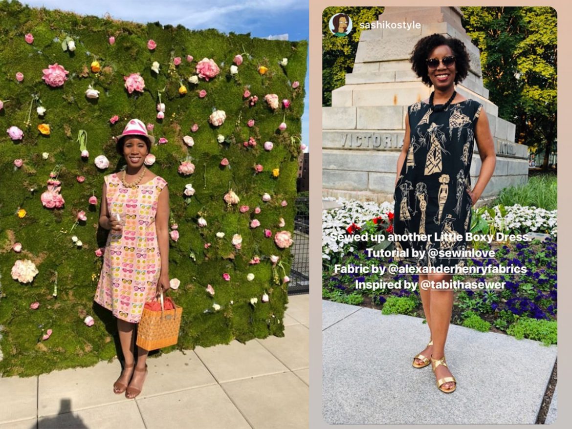 ONE Dress Pattern Makes MULTIPLE Dresses: Favourite Little Boxy Dress ...